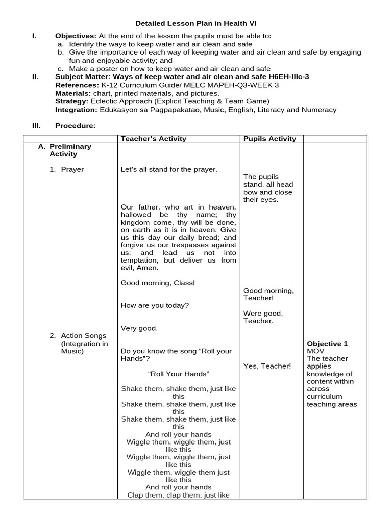 lp final | PDF | Lord's Prayer | Teachers