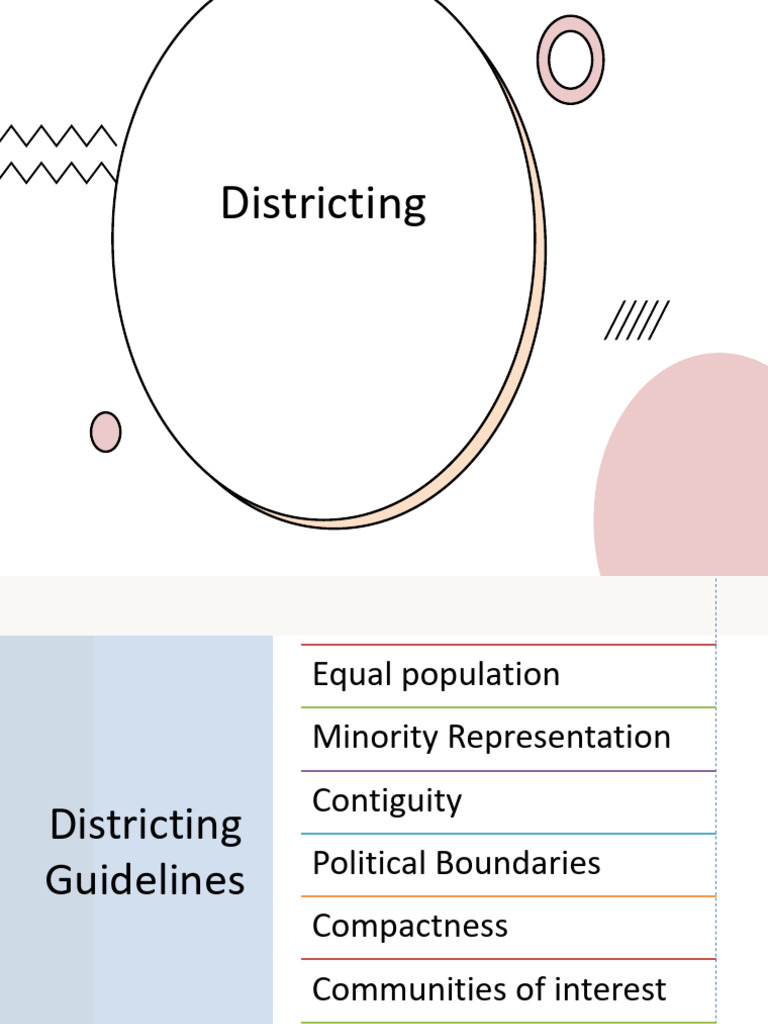 2024.4 - Elections - 12 - Districting | PDF | Gerrymandering | The ...