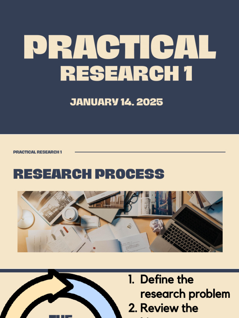 PR1 Process of Research | PDF