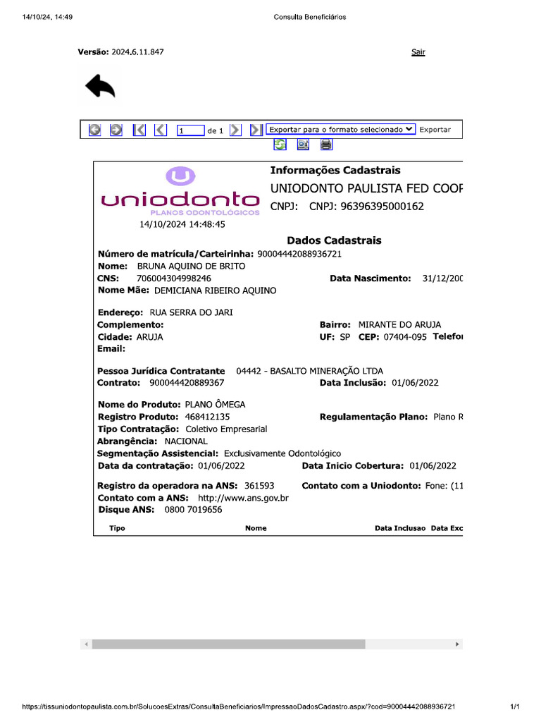 convenio odonto | PDF