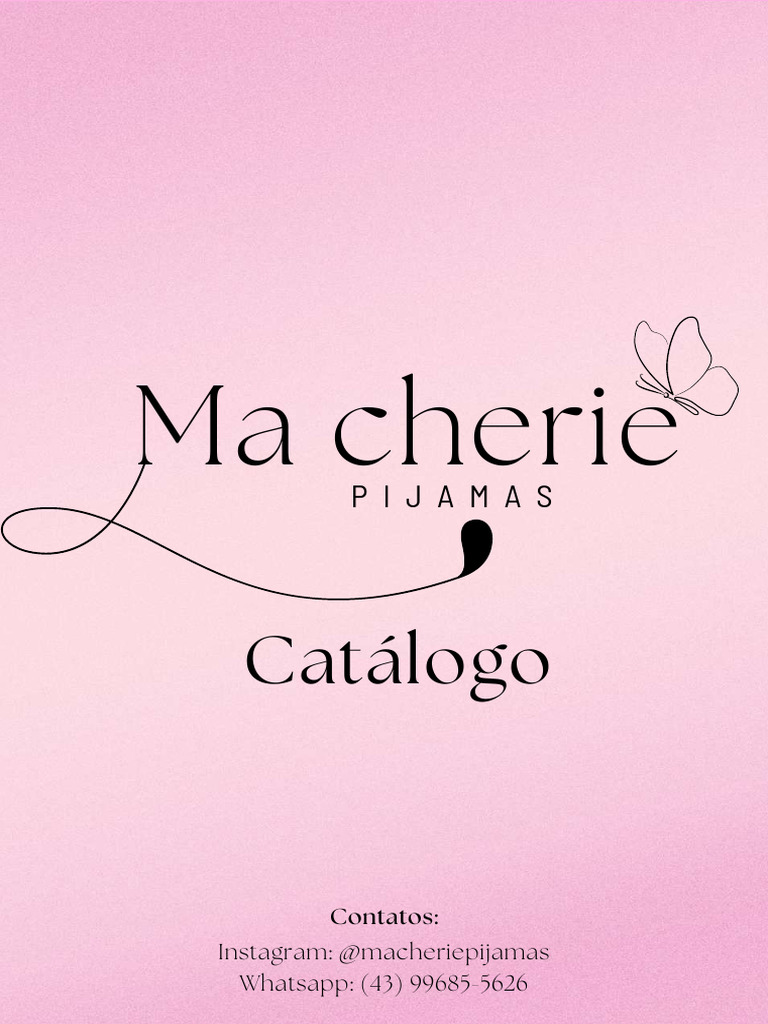 Catálogo Ma Cherie Pijamas | PDF | Ursinho Puff