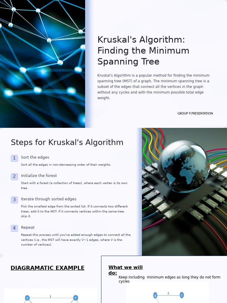 Kruskals Algorithm Pdf Algorithms Computational Problems 9316