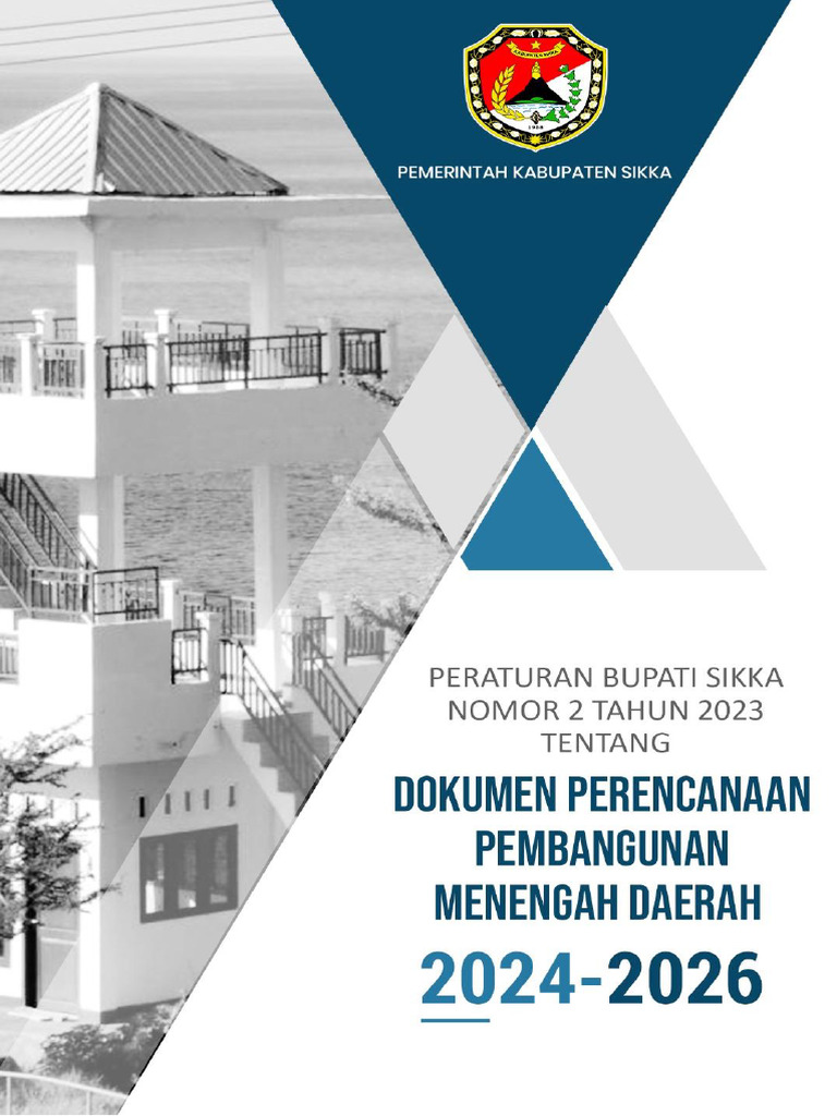 Perbup No. 2 Tahun 2023 Tentang DPPD 2024-2026 (RPD) | PDF