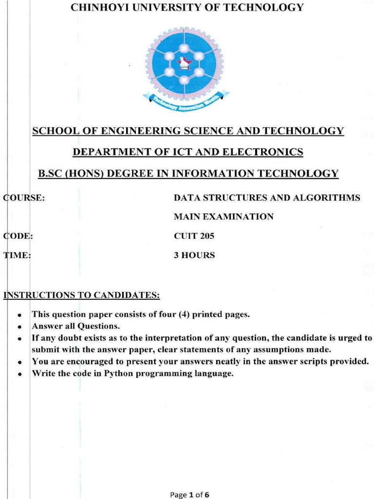 CUITM205 - January 2024 - May 2024 RESUBMISSION SUP | PDF
