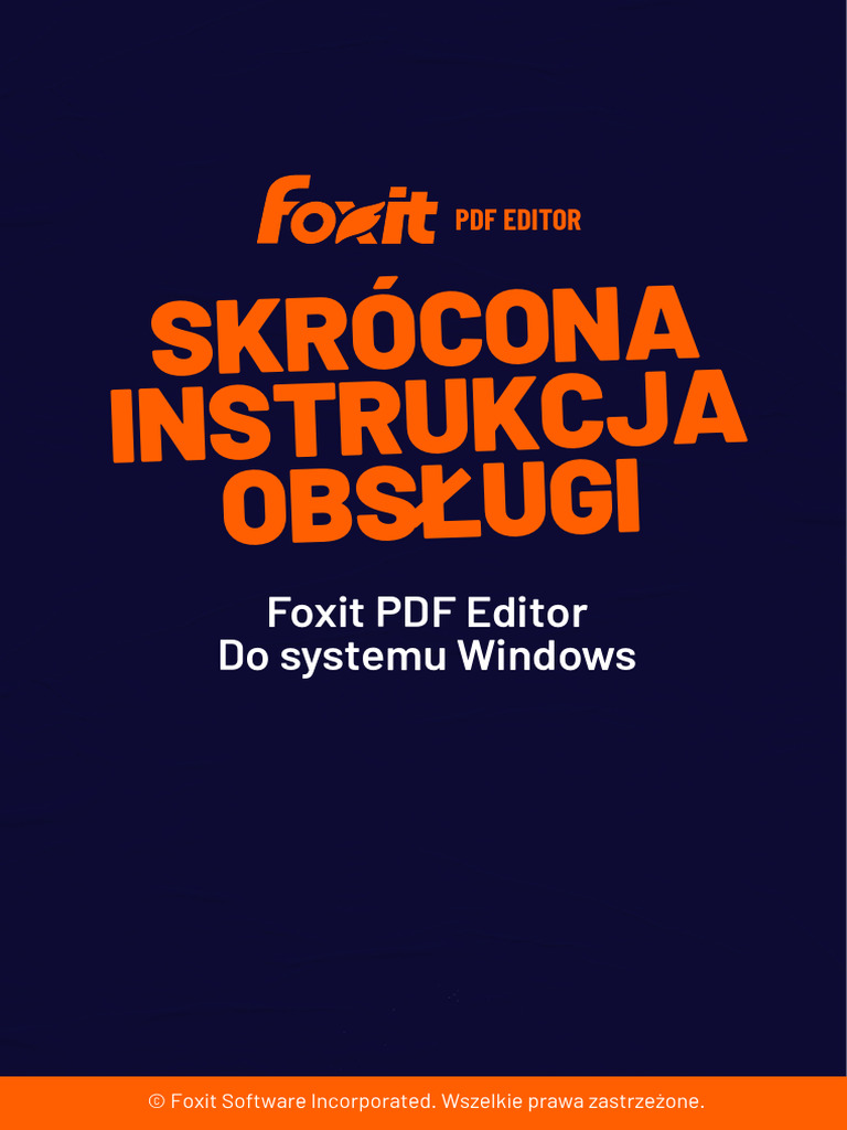 Foxit PDF Editor_Quick Guide | PDF