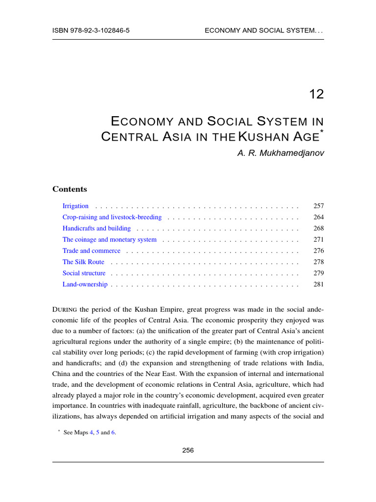 Vol_II Silk Road_economy and Social System in Central Asia in the Kushan Age (1) | PDF | Coins