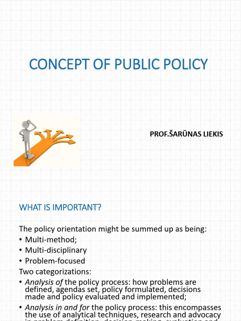 Understanding Public Policy Concepts | PDF | Policy | Cognition