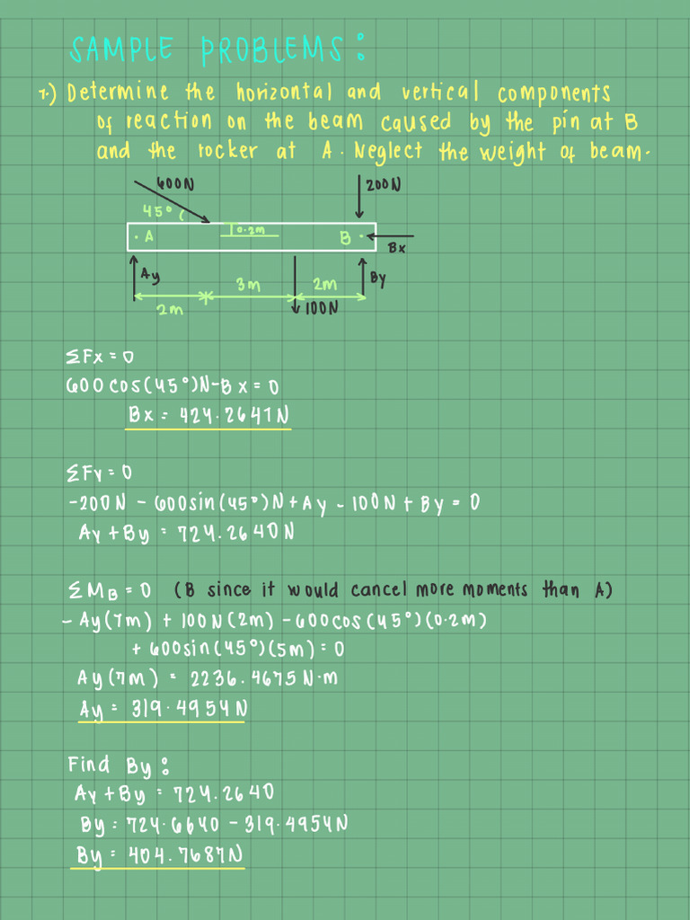 CHAPTER 5 Sample Problems_231119_001033 | PDF