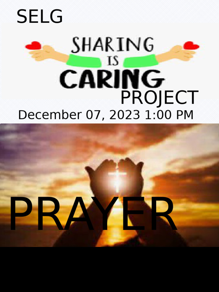Caring Is Sharing | PDF
