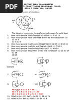 Quantitative Reasoning Questions For Primary 5 | PDF