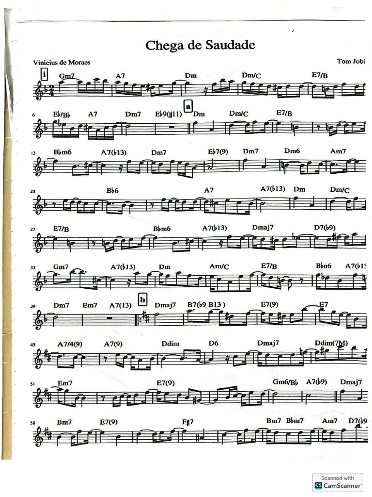 Chega de Saudade | PDF