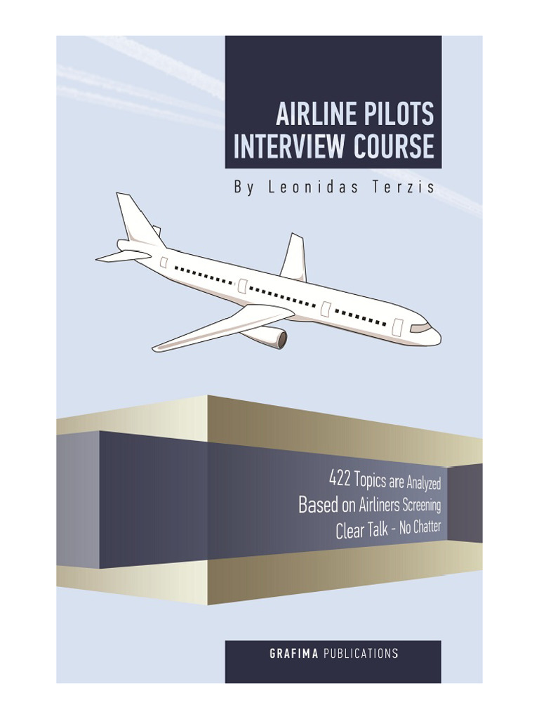 Airline Pilots Interview Course | PDF | Flap (Aeronautics) | Drag (Physics)