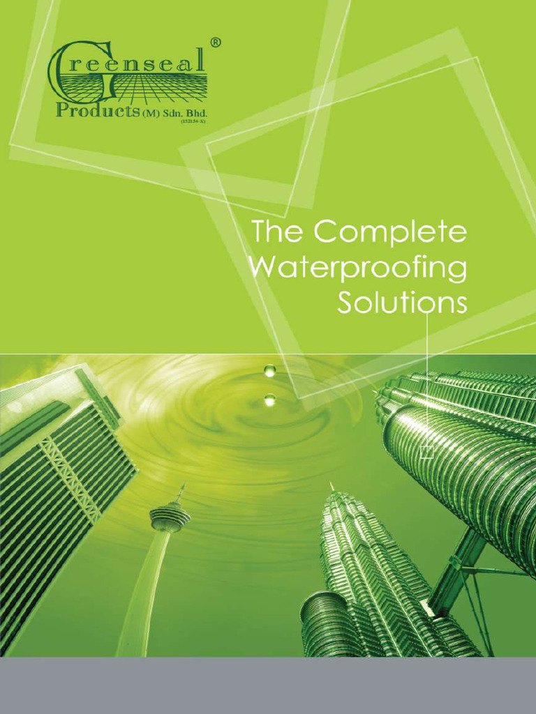 Greenseal Product Profile - Compressed | PDF