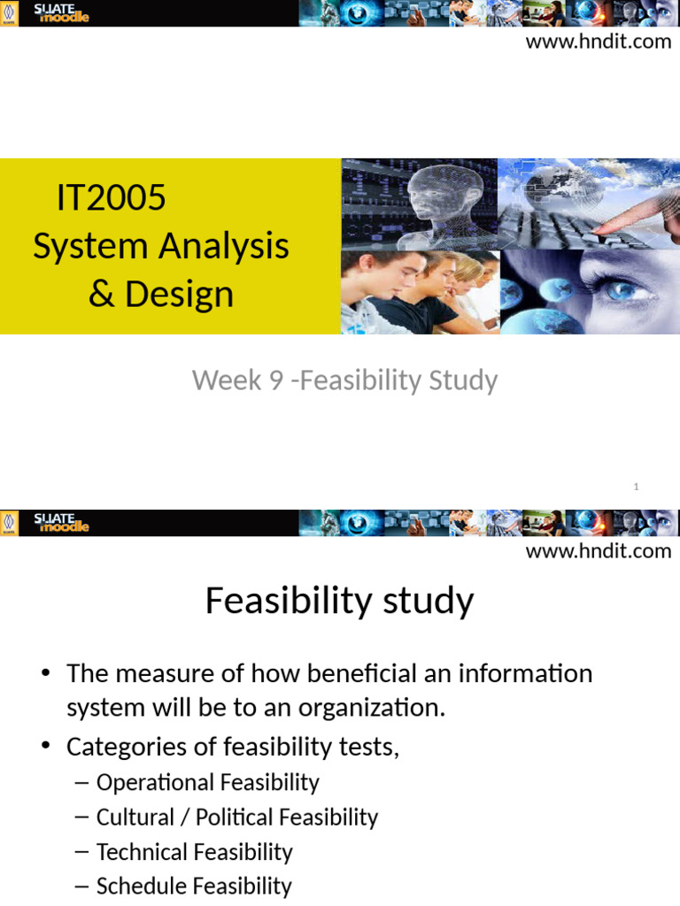 HNDIT1212 Lecture 7 Feasibility Study | PDF | Net Present Value ...