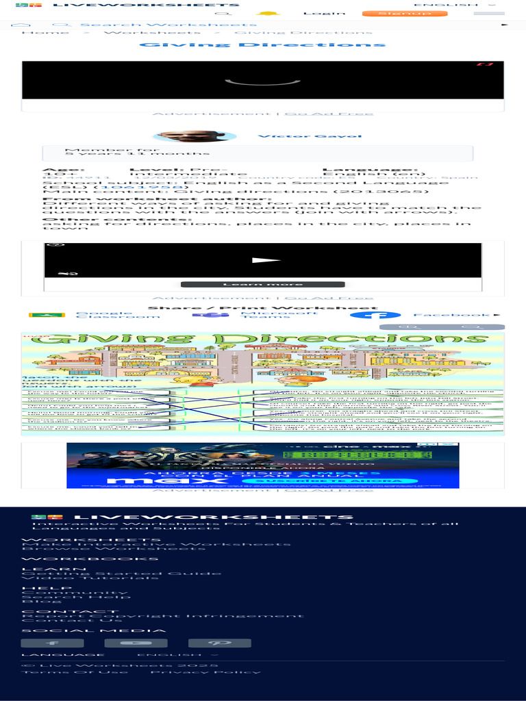 Giving Directions Víctor Gayol | PDF
