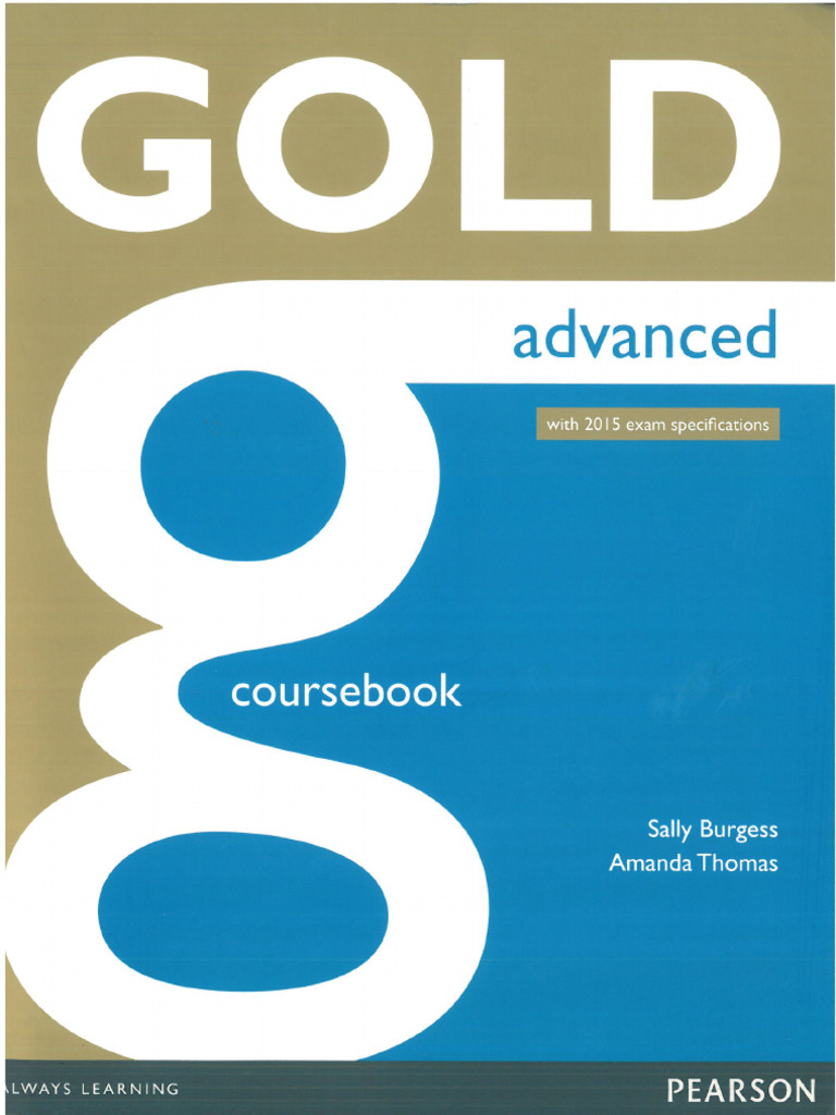 Gold Advanced Coursebook | PDF