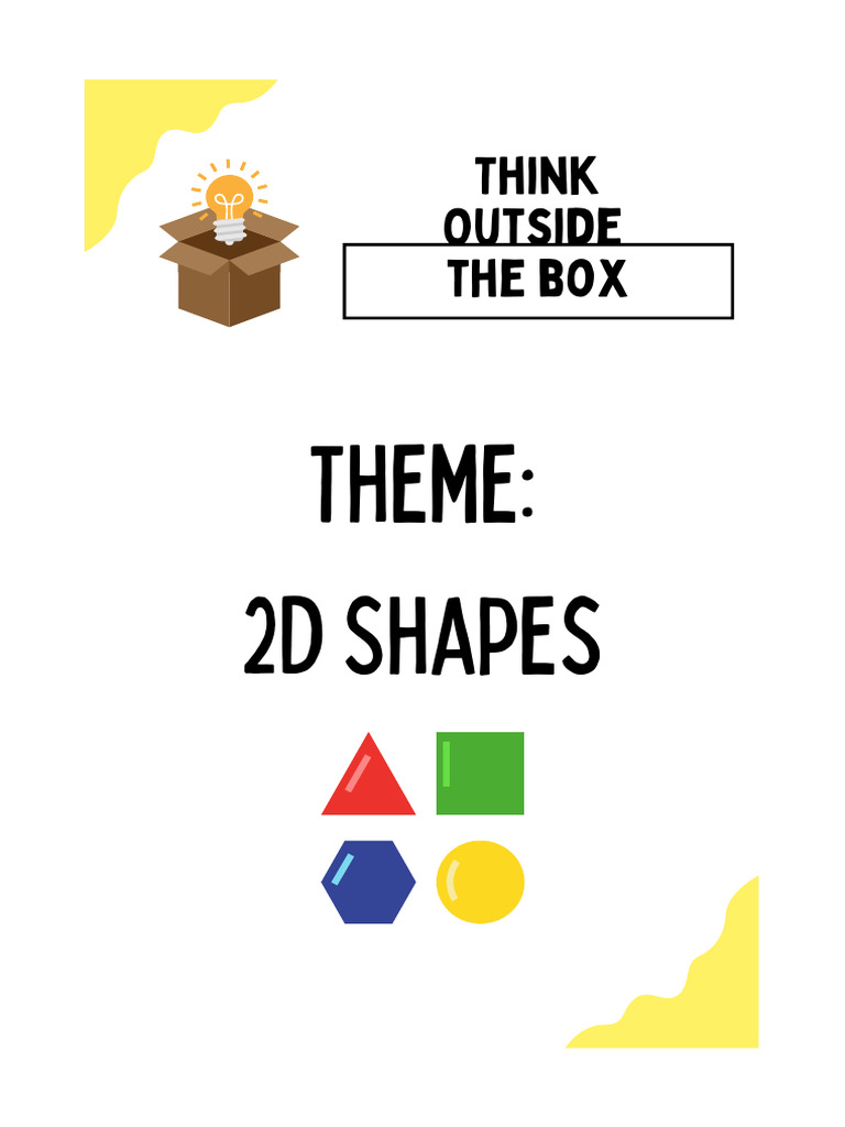 2D Shapes: Think Outside the Box | PDF