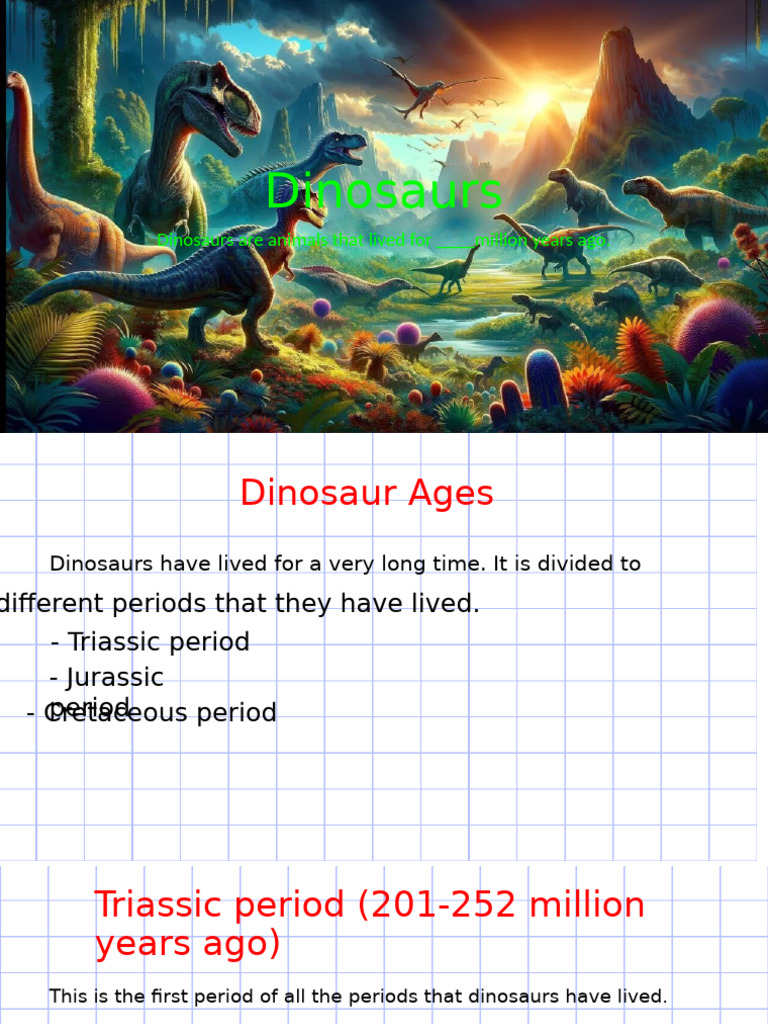 Dinosaurs 2 | PDF