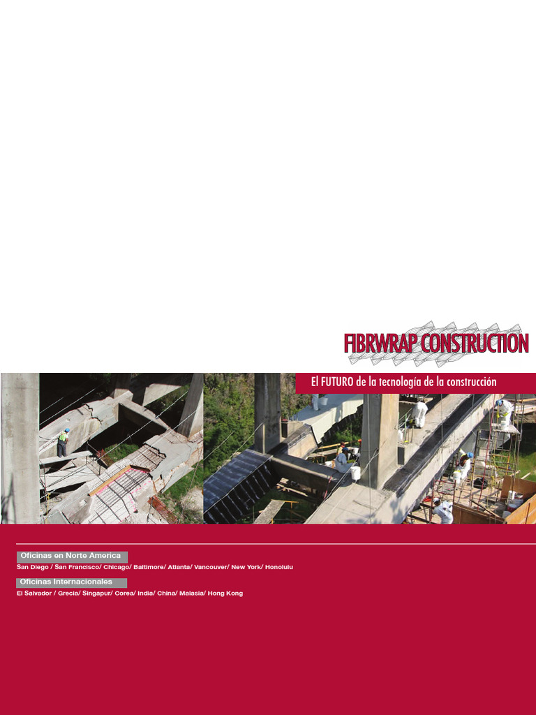 Brochure Fibrwrap Final | PDF | Hormigón | Departamento de energía de ...