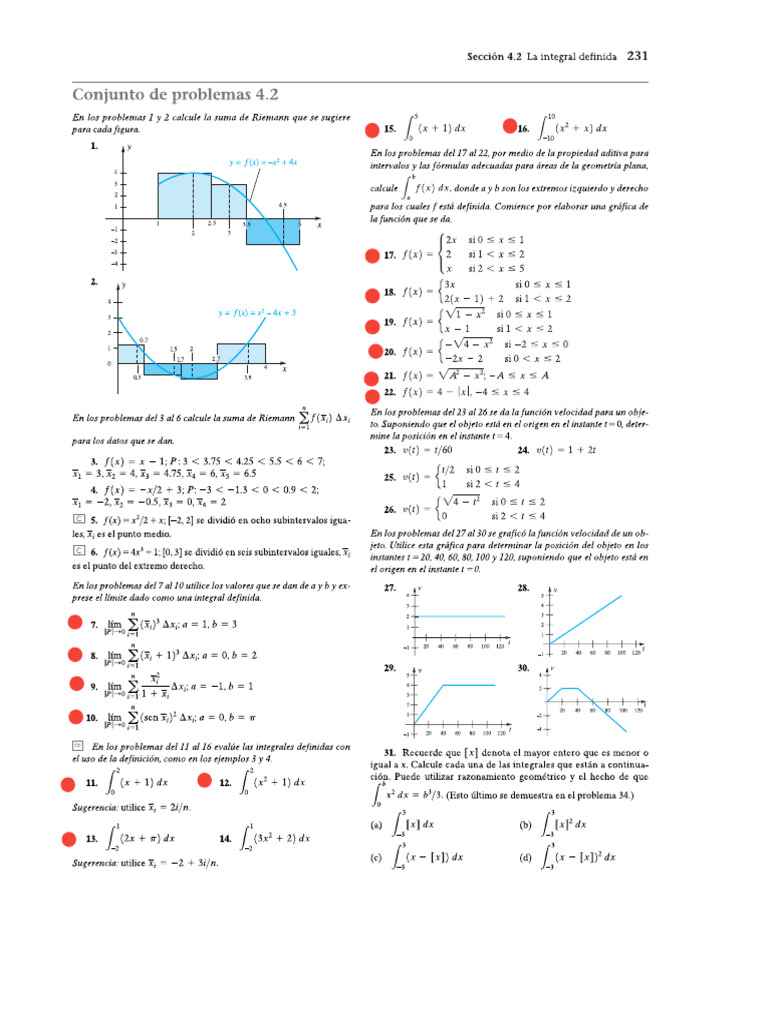 Taller de Cálculo Integral(UNIDAD II) | PDF