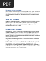 Aurora Borealis Quiz: Test Your Knowledge | PDF