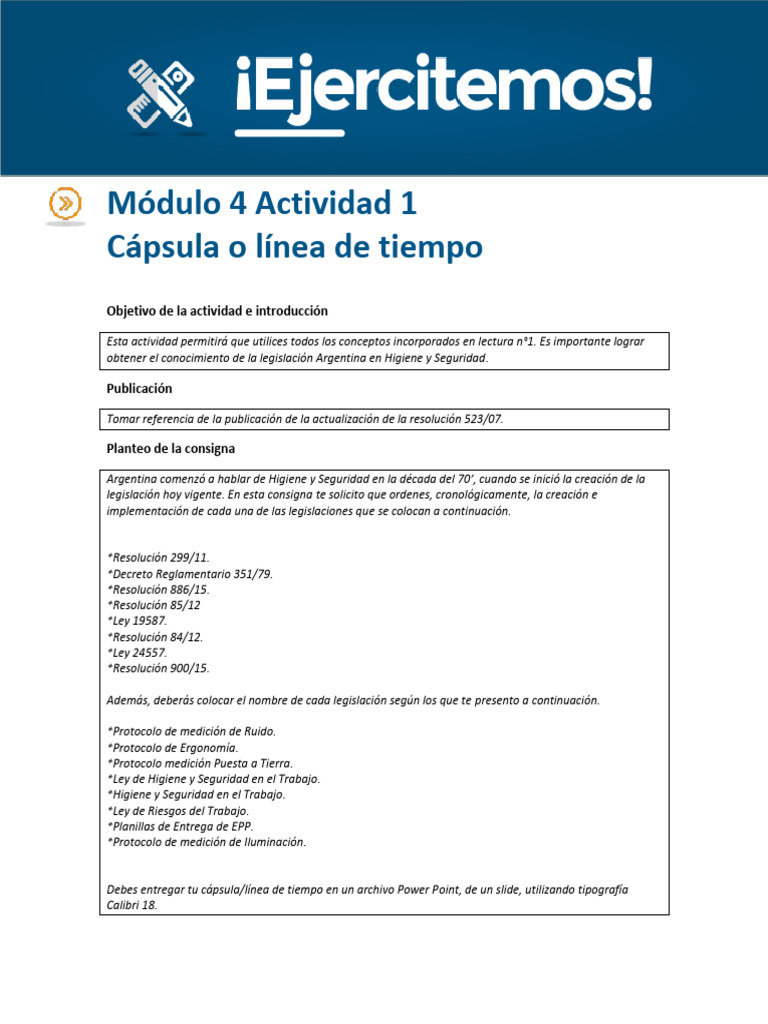 Actividad 1 M4 - Consigna | PDF
