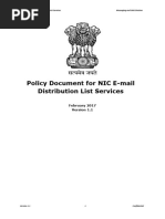 Procedure For Submission of Eforms For Creation of NIC E-Mail ID | PDF ...