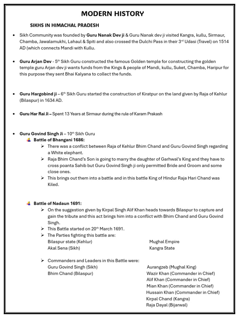 Modern History Complete | PDF