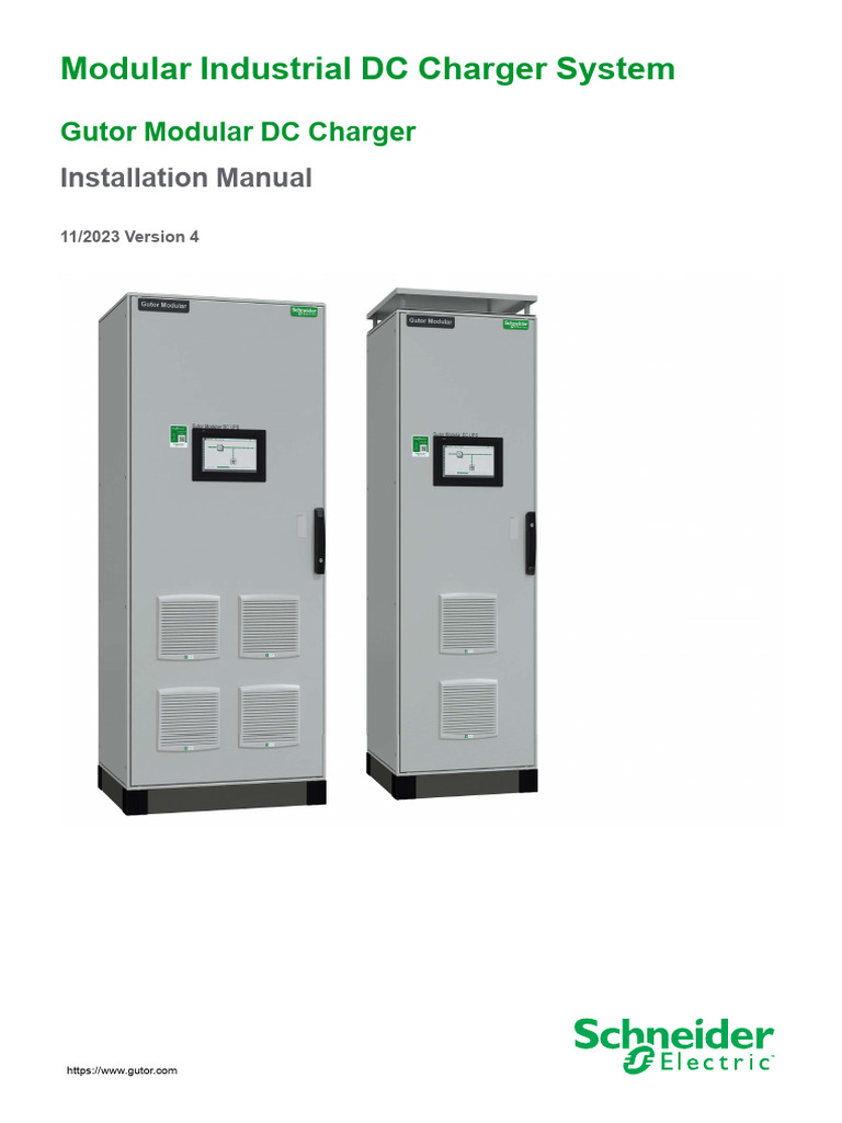 Gutor-Modular-DC-Charger Installation-Manual 0000649743 04 en | PDF ...