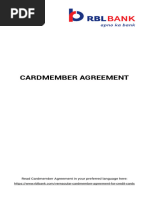 RCBC Credit Card Terms and Conditions | PDF | Credit Card | Payments