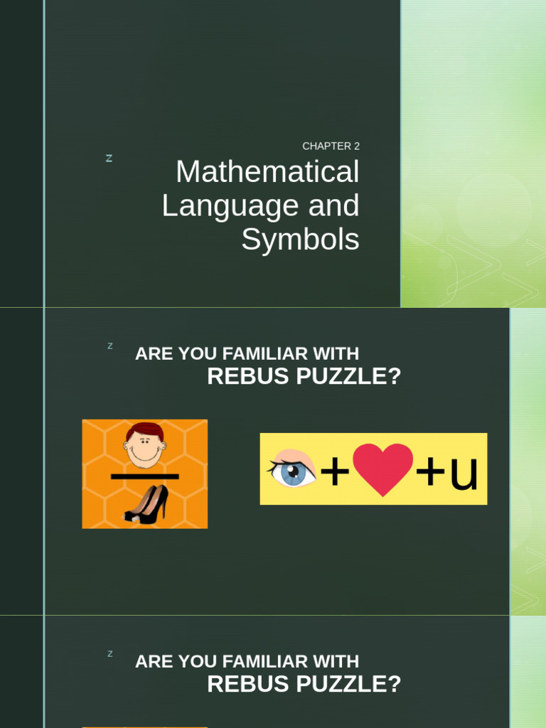 Language and Symbols Part 1 | PDF | Numbers | Sentence (Linguistics)