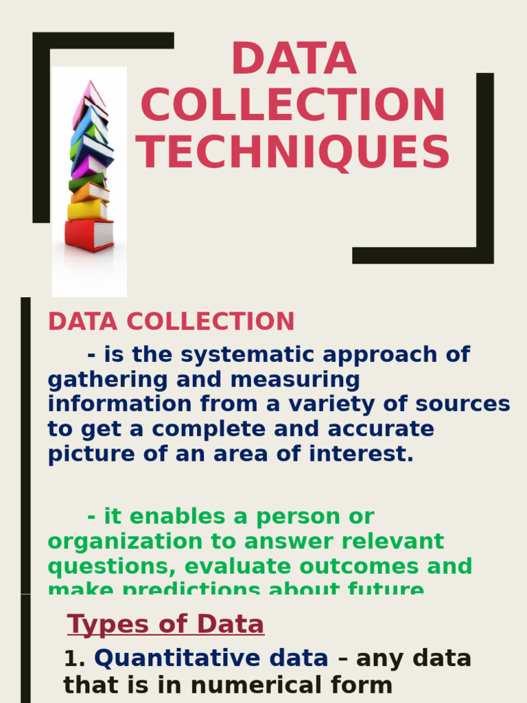 8. Data Collection Techniques | PDF