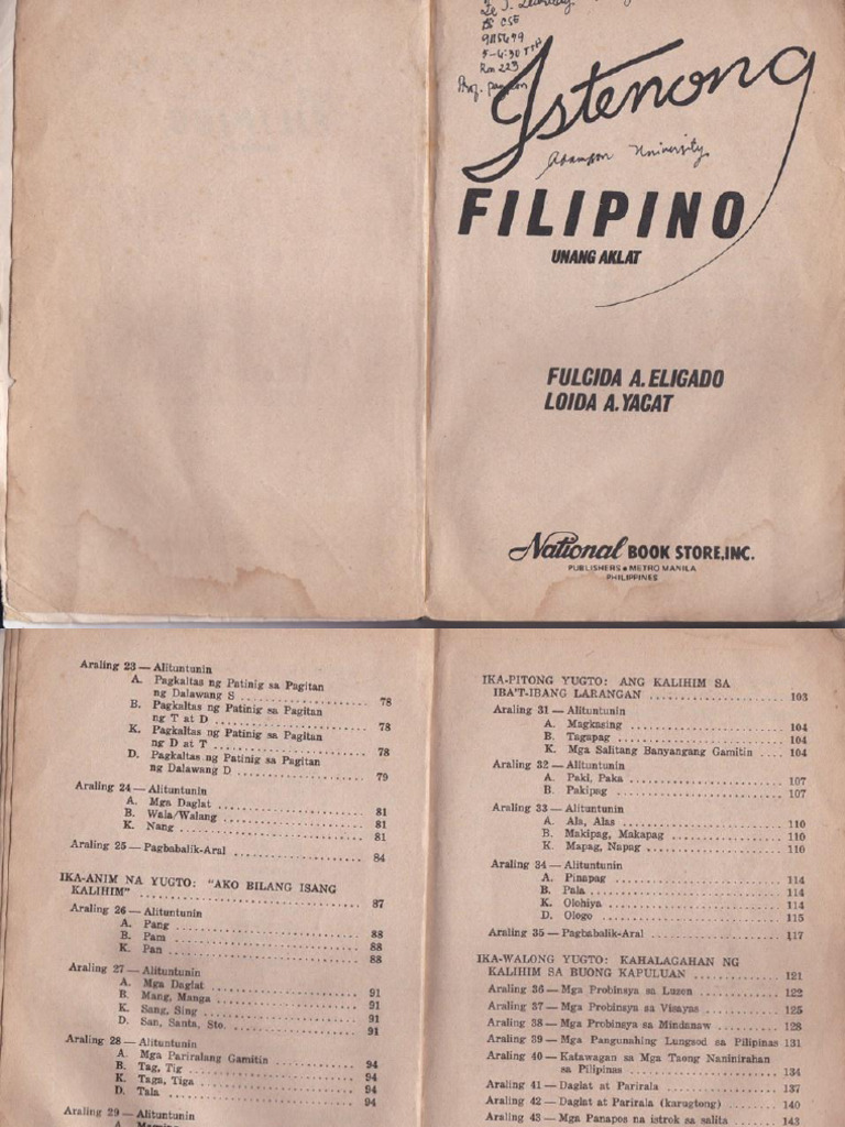Istenong Pilipino | PDF