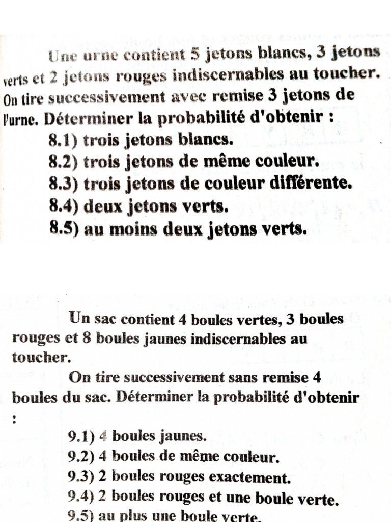 Exercice maths | PDF