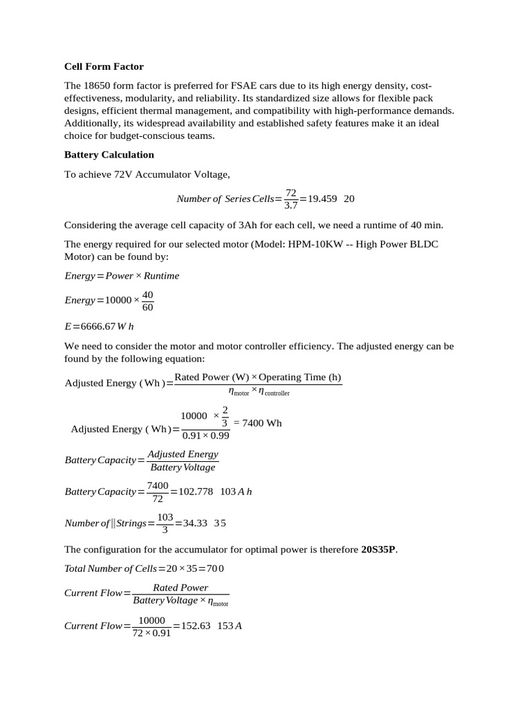 Cell Form Factor | PDF