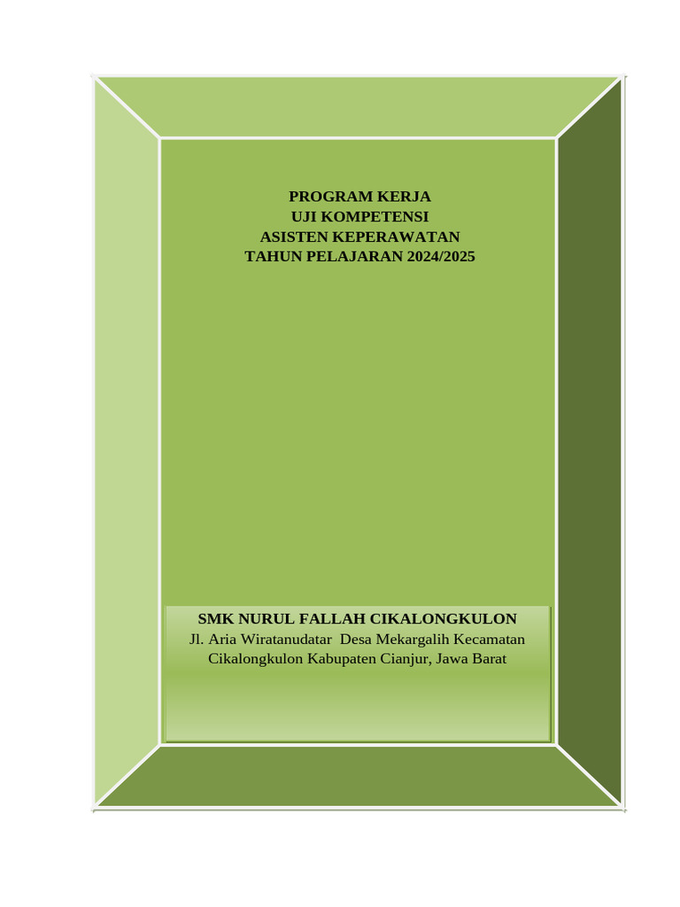 Program Kerja UKK ASPER | PDF