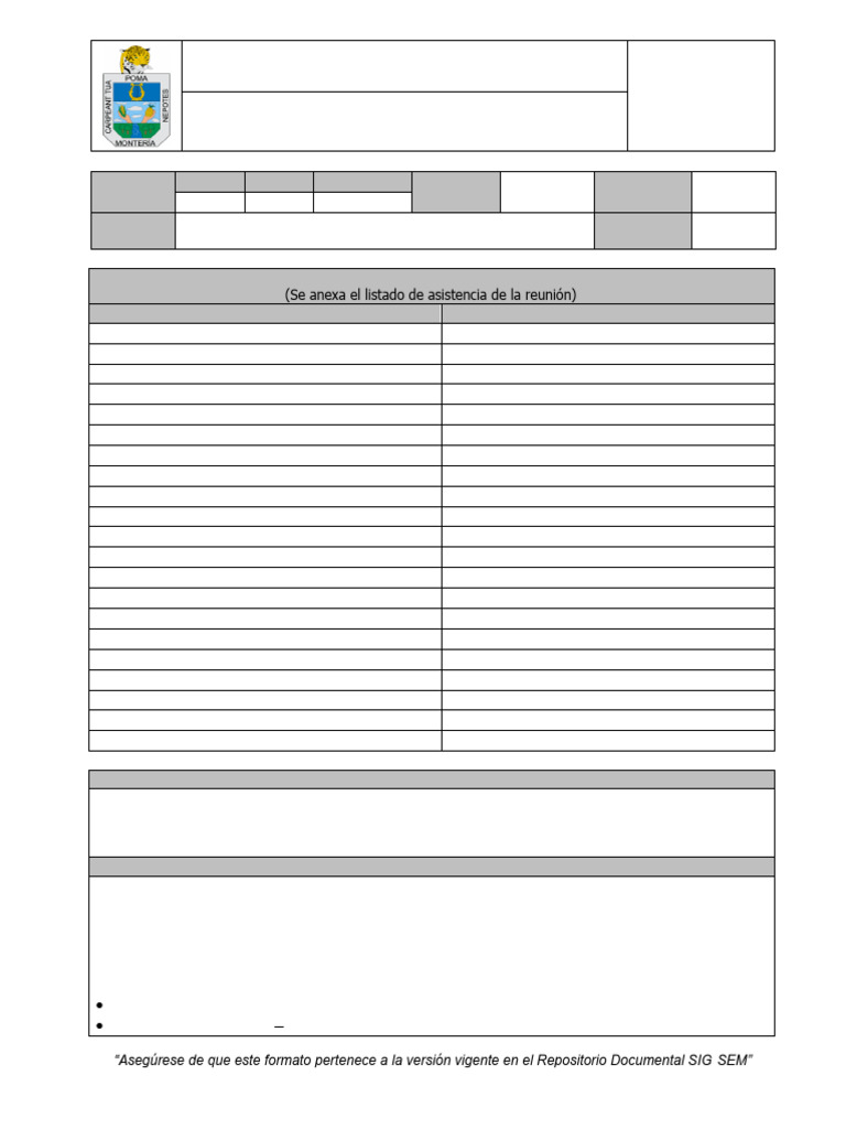 Acta Cuarto Comite Teritorial Convivencia Escolar - 13 Nov 2024 | PDF ...