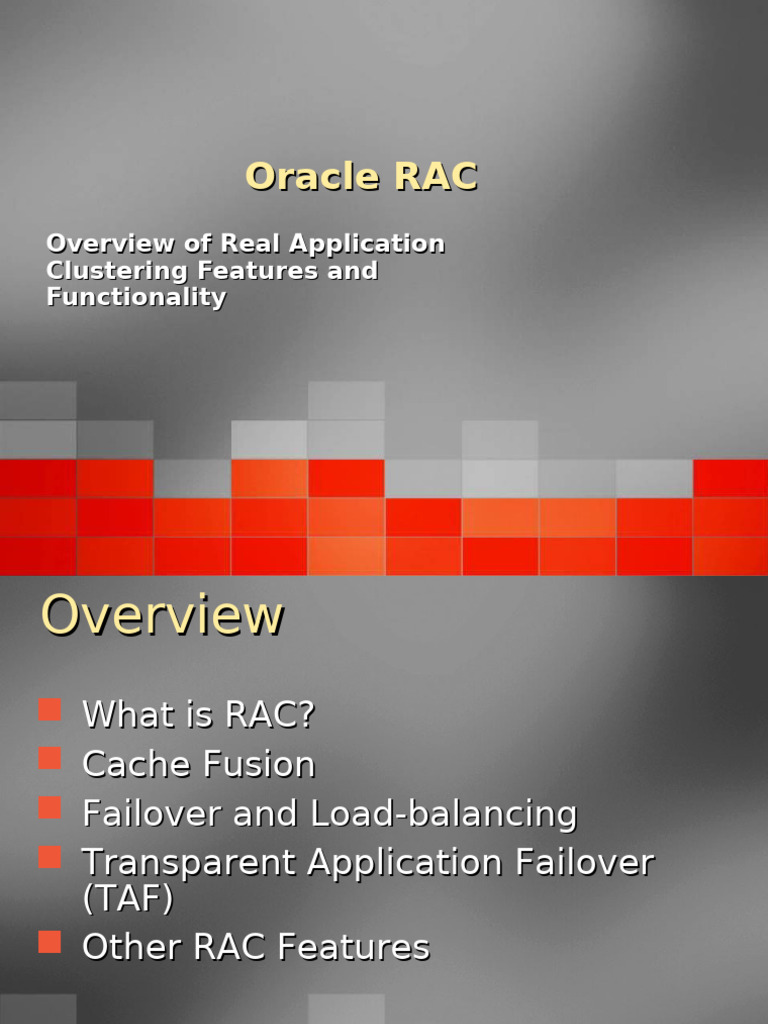 Oracle 10g Concepts On Windows | PDF | Computer Cluster | Cache (Computing)