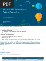 Configure ZPF in Packet Tracer | PDF | Firewall (Computing) | Router (Computing)