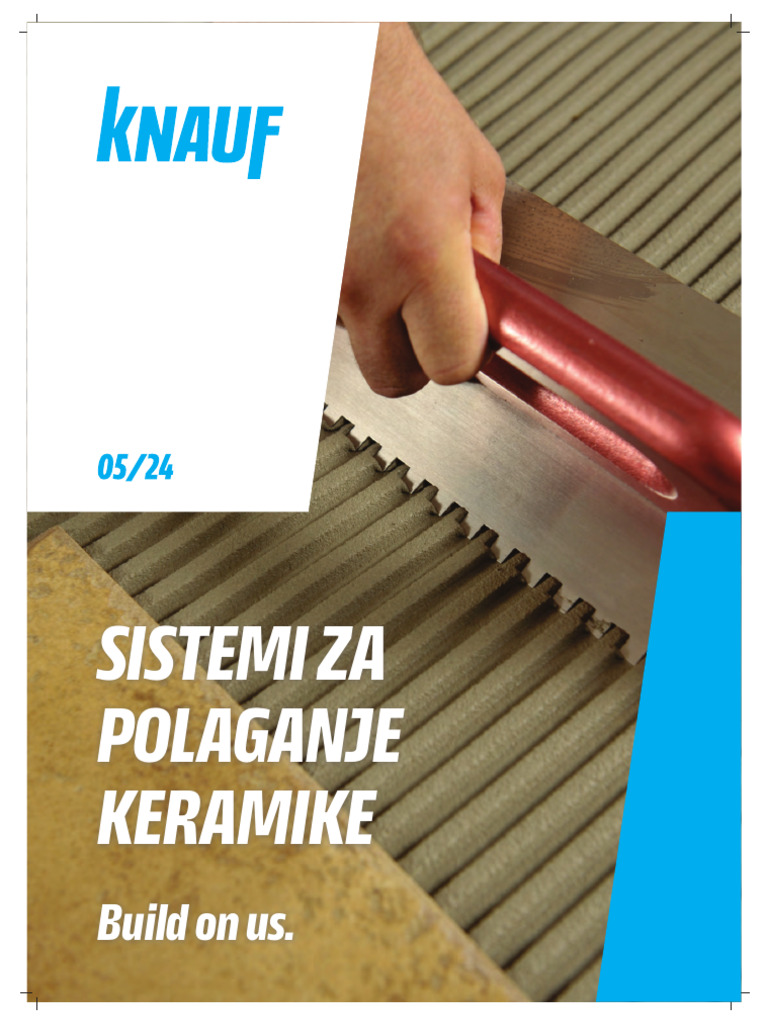 Sistemi Za Polaganje Keramike Brosura | PDF