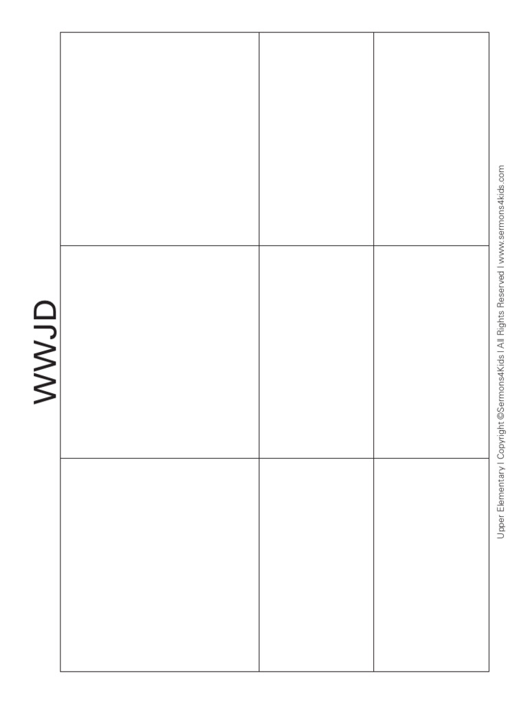 WWJD: Lessons for Upper Elementary | PDF