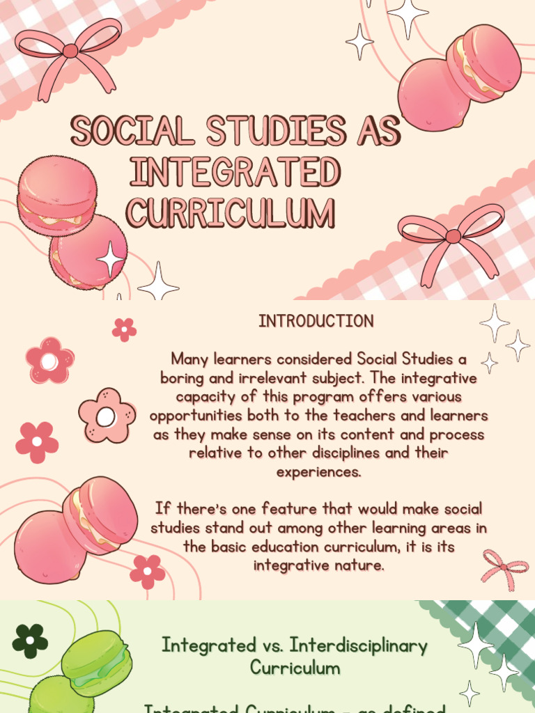 Integrated Social Studies Curriculum Guide | PDF | Curriculum | Social ...