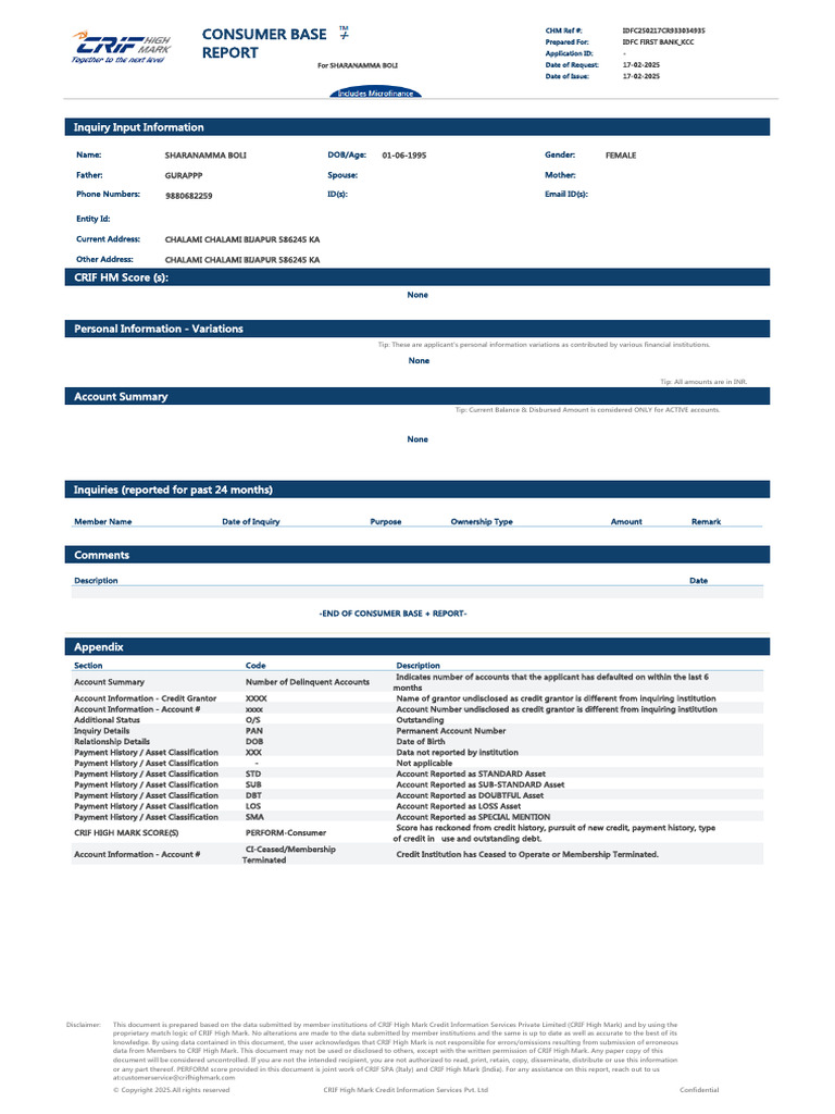 Sharanamma Boli - IDFC250217CR933034935 | PDF