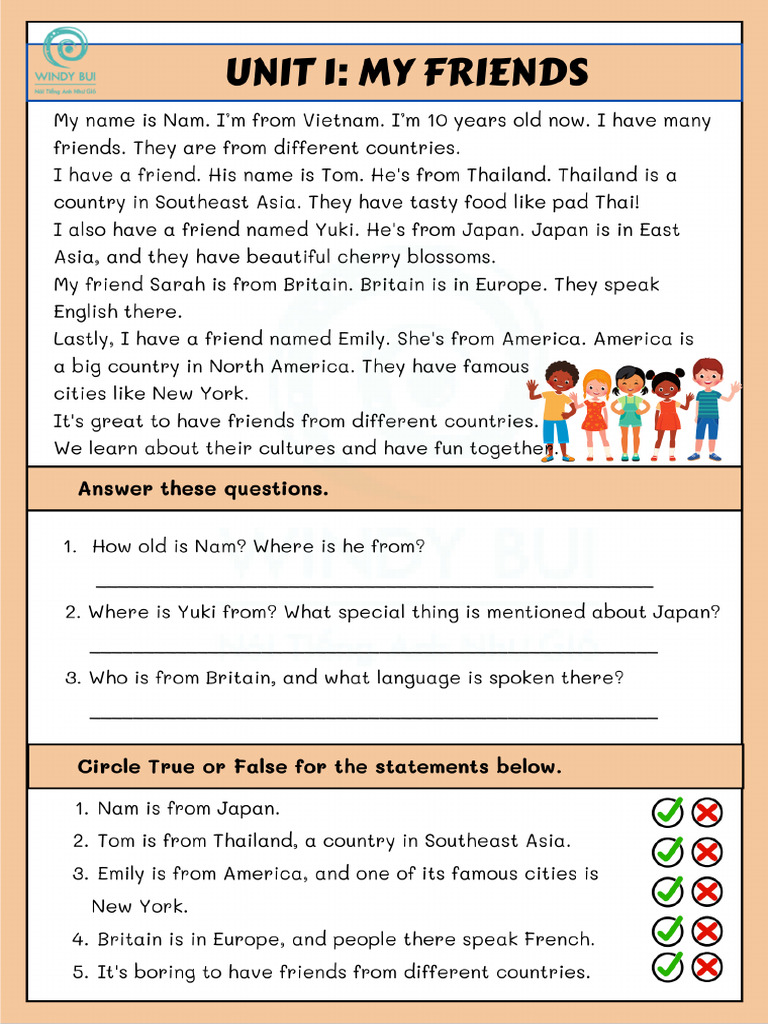 Reading Comprehension Pdf