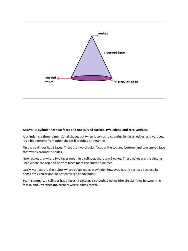 Cone Cylinder Sphere | PDF