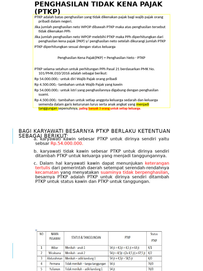 Materi Uas Perpajakan | PDF
