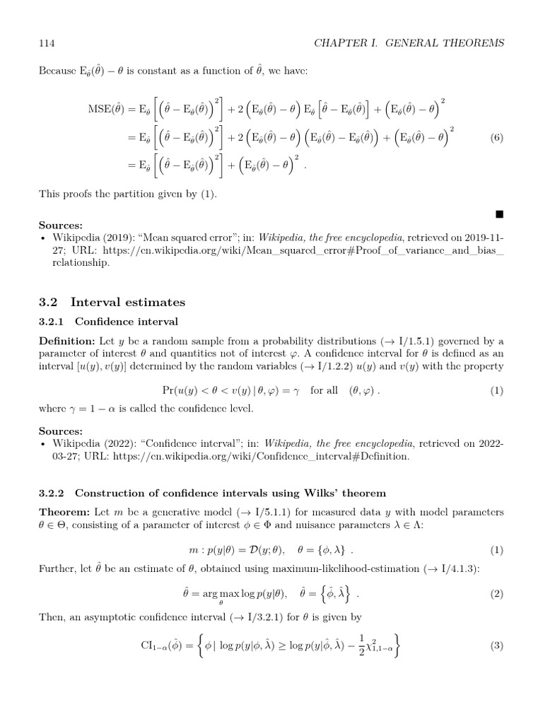 Stat520 Ch.4 | PDF | Mean Squared Error | Applied Mathematics