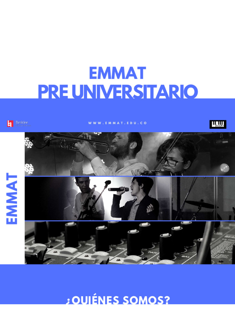 Programa Pre-Universitario EMMAT | PDF