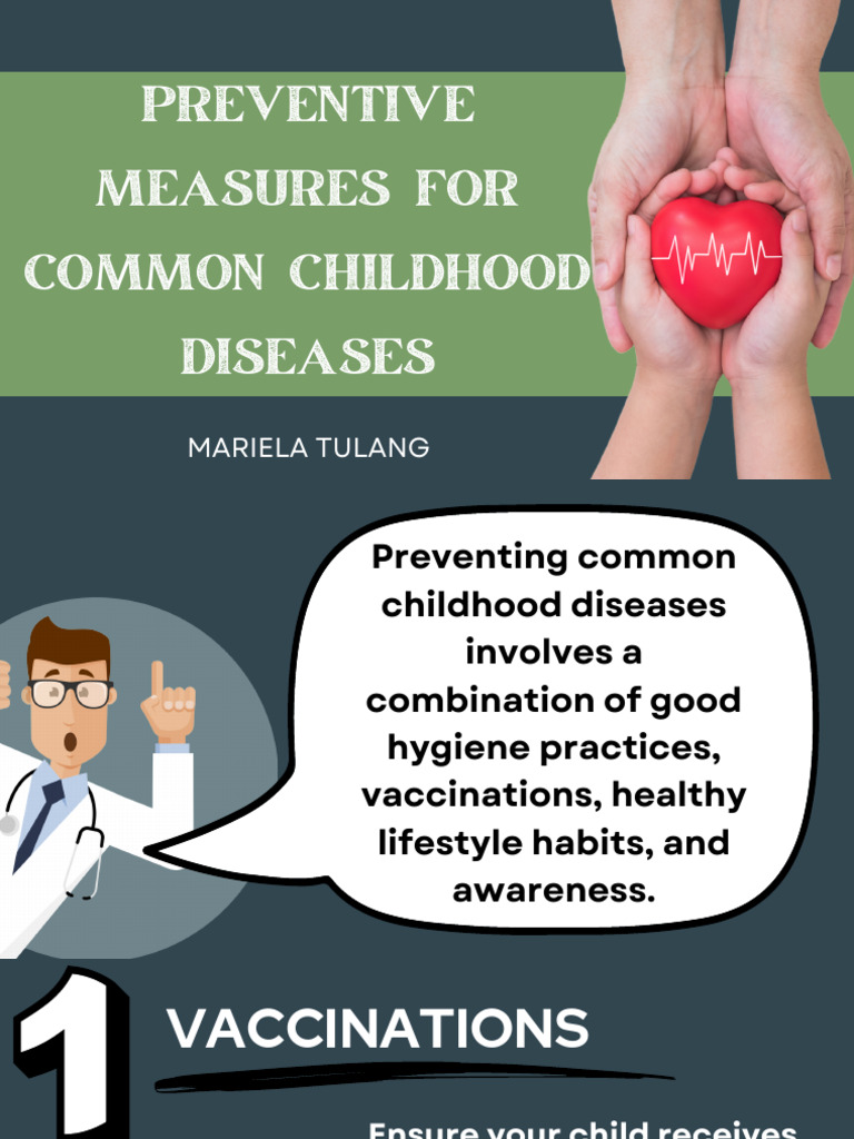 Preventive Tips for Childhood Diseases | PDF