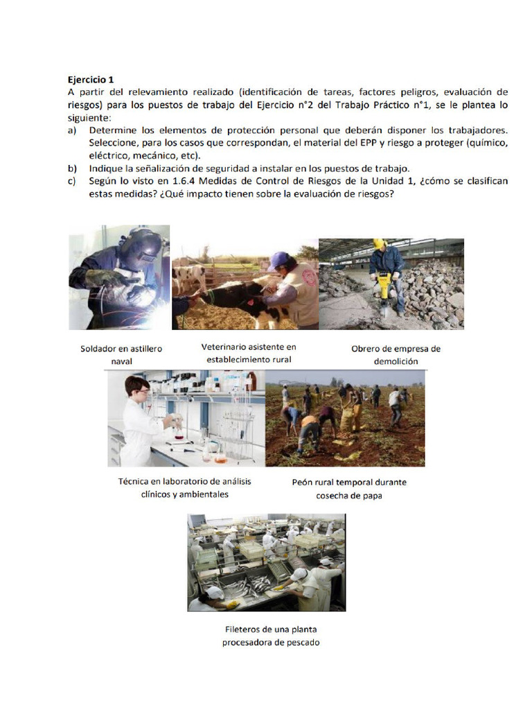 TP 7 Seg e Higiene | PDF | Ascensor | Bienes manufacturados